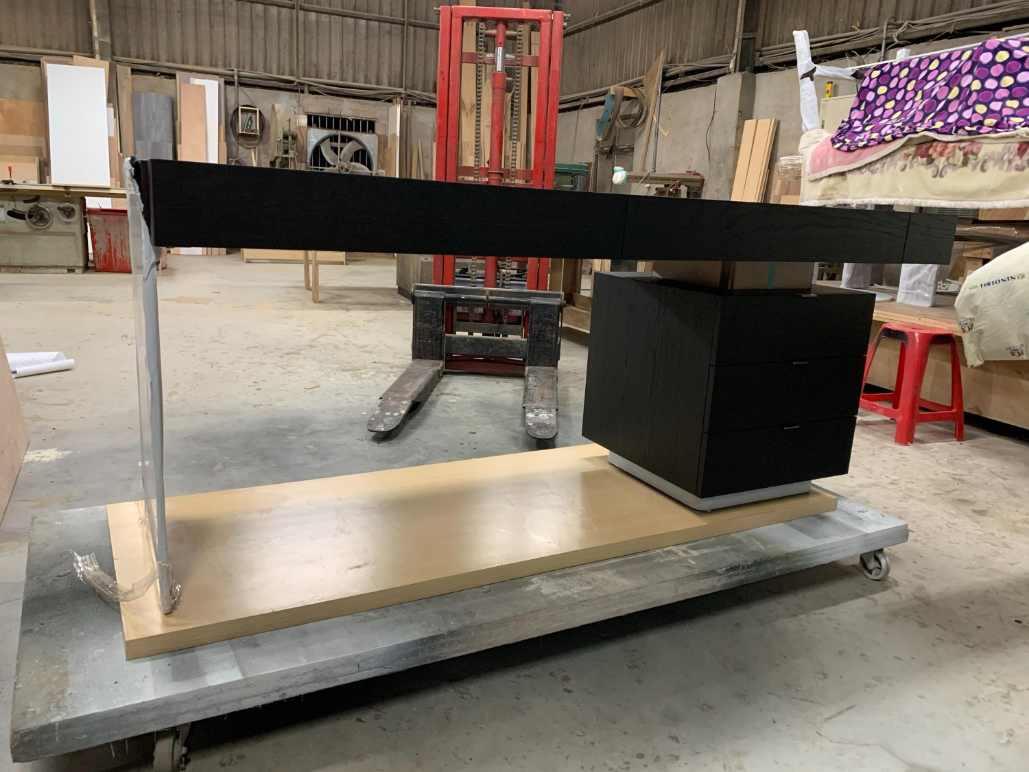 DD-0069類minotti-Carson Writing Desk款式訂製｜成品介紹-歐悅居家設計舘