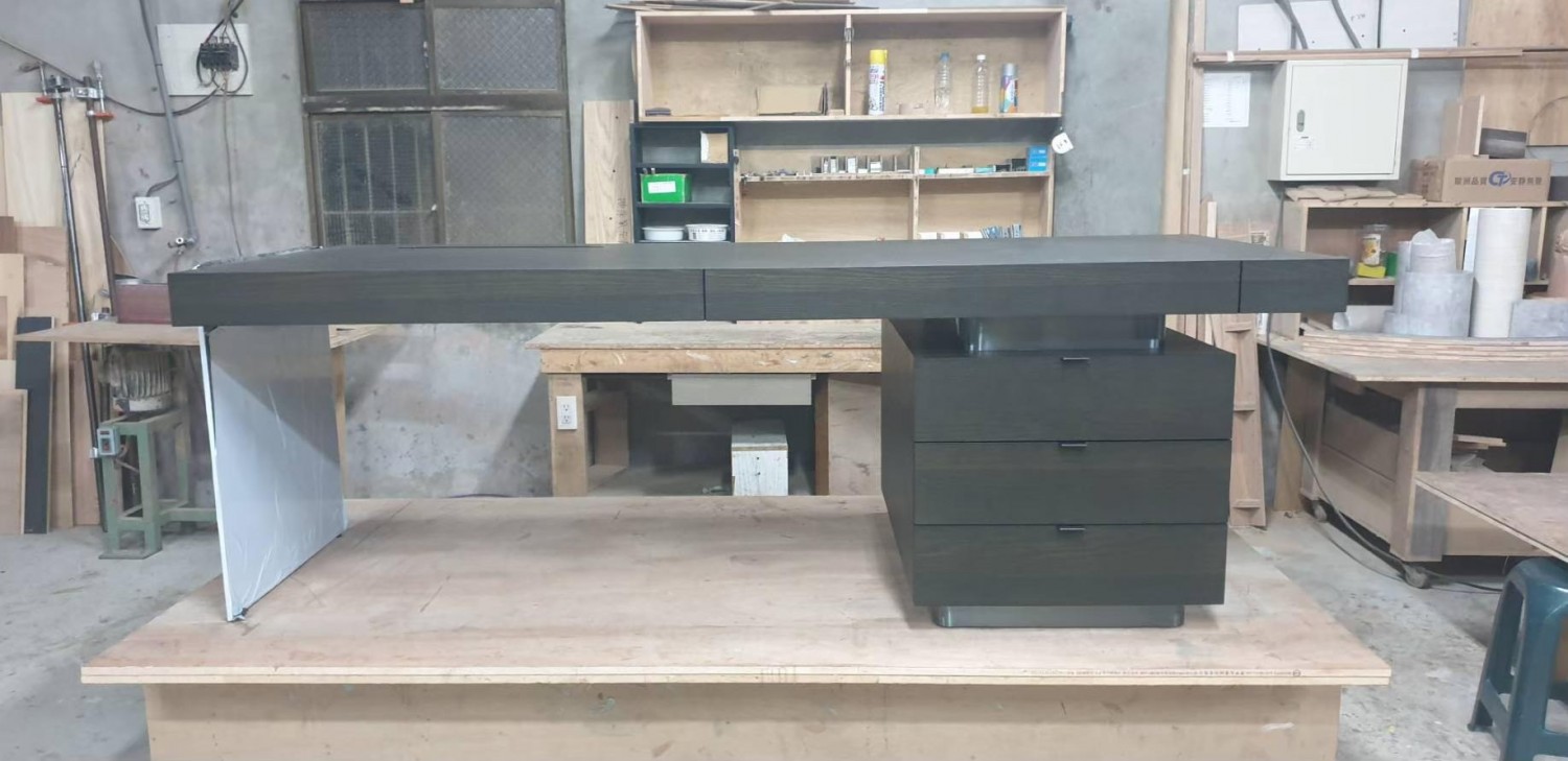 DD-0069類minotti-Carson Writing Desk款式訂製｜成品介紹-歐悅居家設計舘